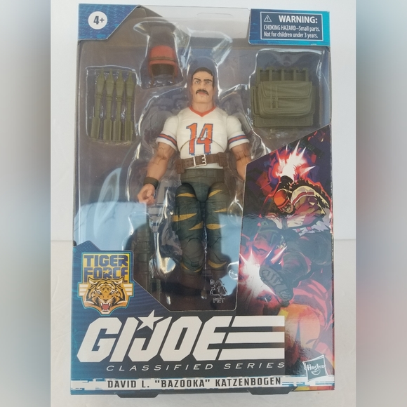 Toys | Gi Joe Classified Series Tiger Force David L Bazooka Katzenbogen ...